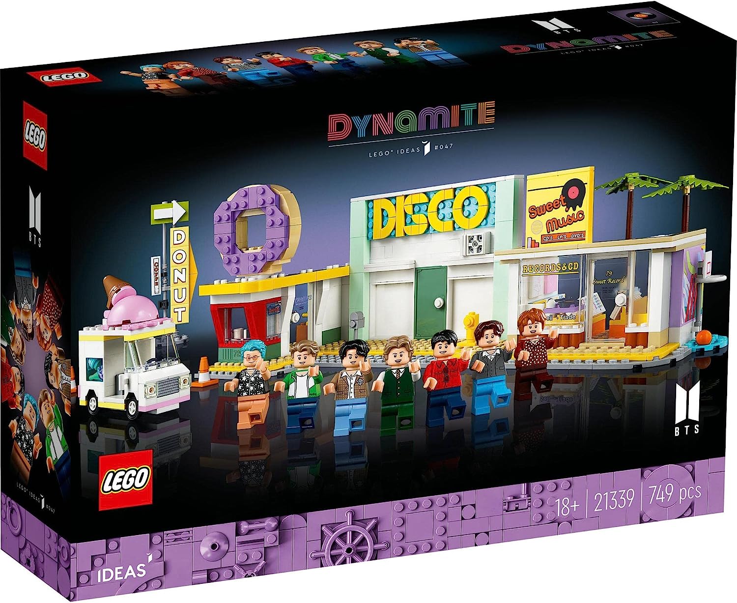 【楽天市場】【正規品・数量限定】レゴ(LEGO) 21339 【送料無料】アイデア BTS Dynamite ダイナマイト 21339【限定 ...