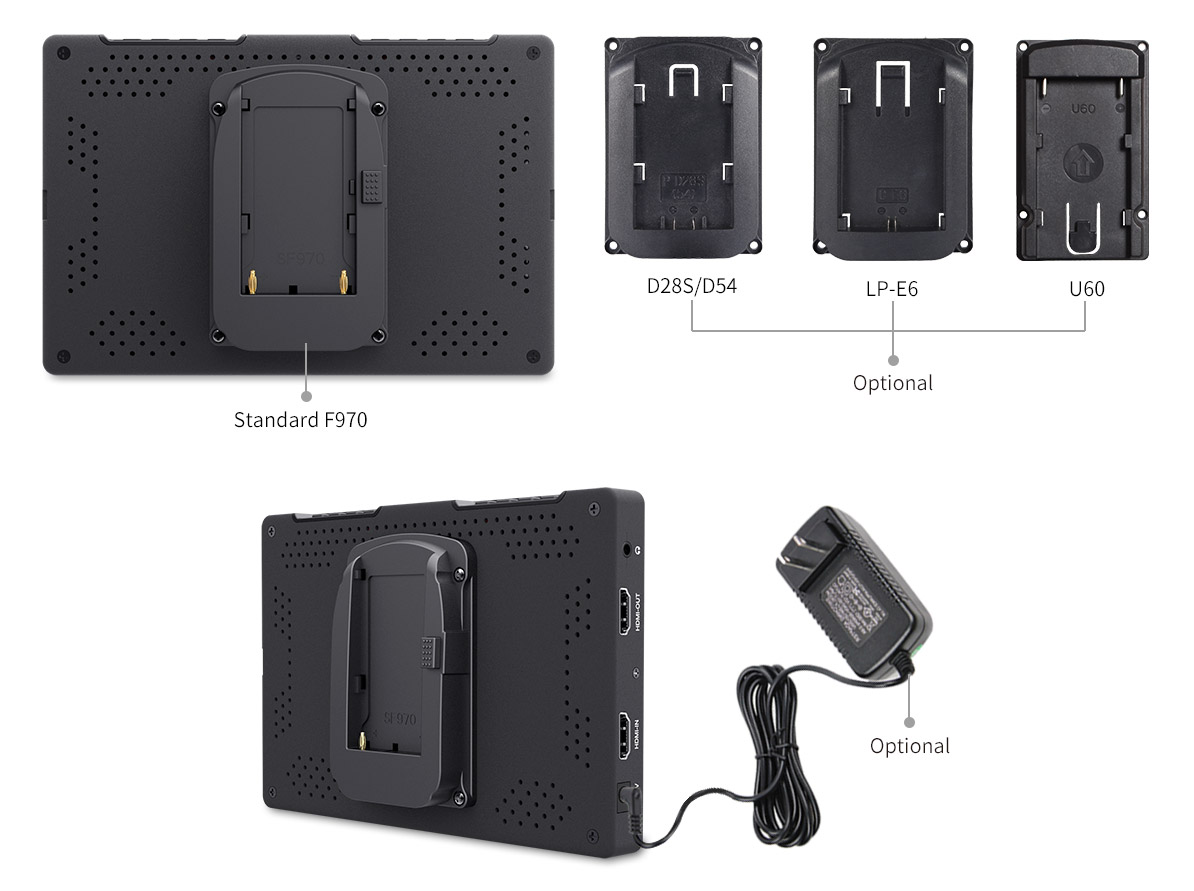 【楽天市場】FEELWORLD T7Plus フィールワールド 7インチモニター：ワイエスイメージ