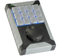 【楽天市場】X-keys XK-12 Jog & Shuttle：ジョグシャトル搭載 12キー USB プログラマブル・キーボード (バック ...