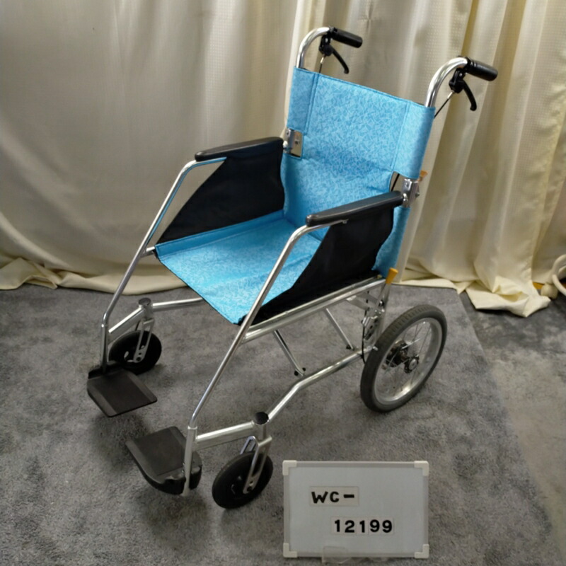 【楽天市場】【Bランク 中古 車椅子】松永製作所 介助式車椅子 エアライト USL-2B（WC-12199）【車イス くるまいす 介護 福祉 ...