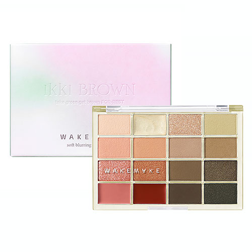 【楽天市場】ウェイクメイク（WAKEMAKE） ソフトブラーリングアイパレット 22メロウオータムブラーリングバレンタイン/ホワイトデー：結ドラッグ