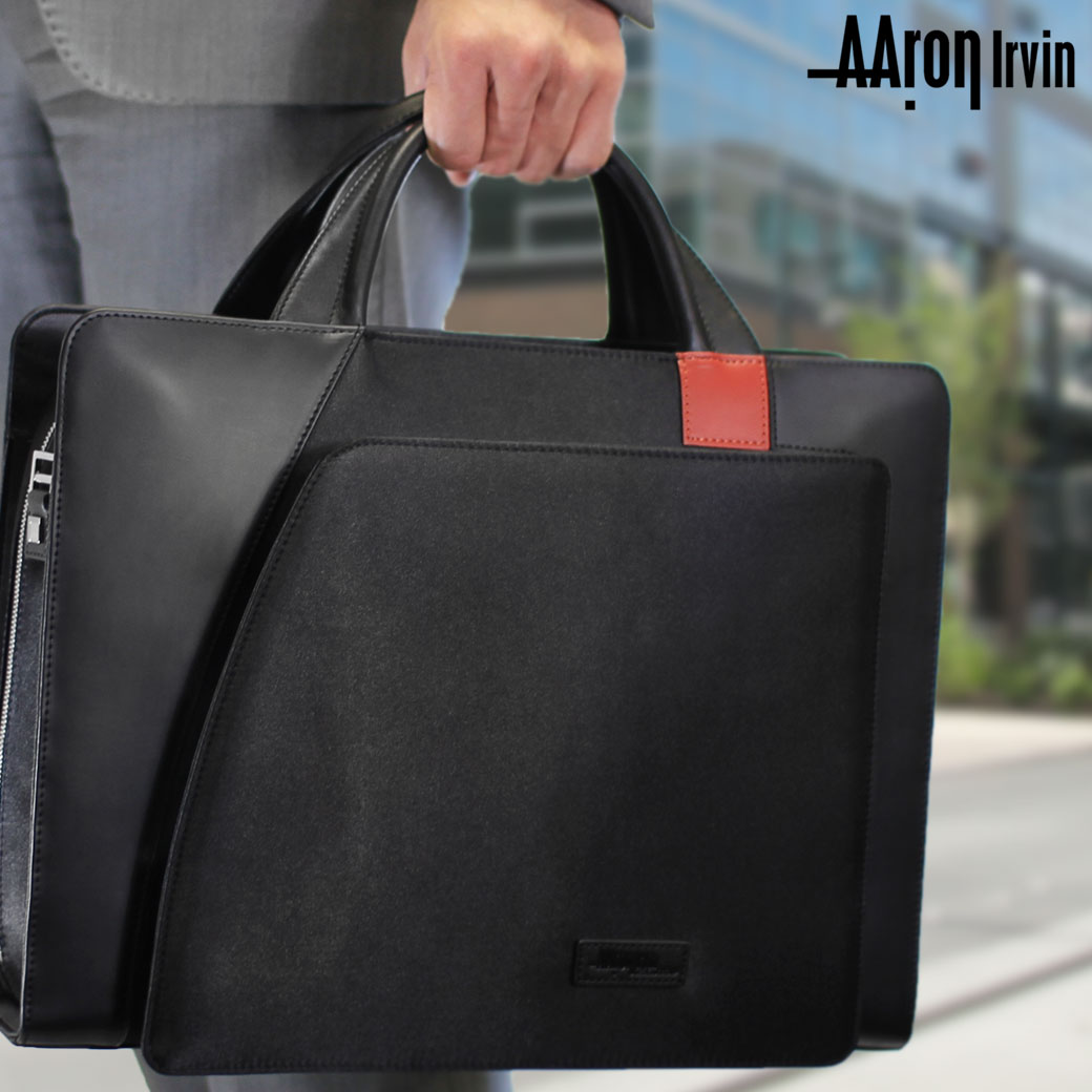 【楽天市場】Aaron Irvin アーロン・アーヴィン マイクロファイバービジネス ビジネスバッグ メンズ ブリーフケース 2way A4 ショルダーバッグ メンズ バッグ 斜めがけ ...