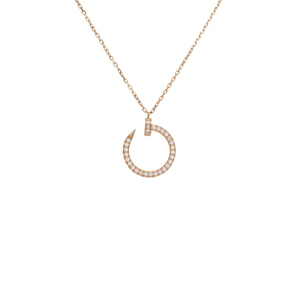 【楽天市場】カルティエ ジュストアンクル K18ピンクゴールド ネックレス 未使用：ジェムキャッスルゆきざき