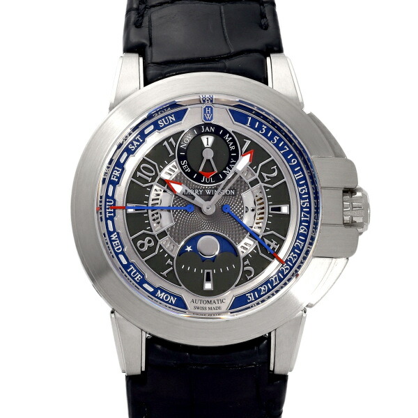 【楽天市場】ハリー・ウィンストン HARRY WINSTON オーシャン バイレトログラード パーペチュアルカレンダー 42mm オーシャン ...
