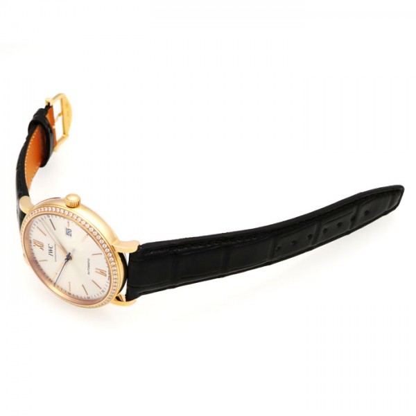 【楽天市場】IWC ポートフィノ オートマティック ベゼルダイヤ IW356515 シルバー文字盤 新品 腕時計 メンズ：ジェムキャッスルゆきざき