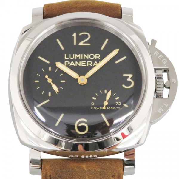 【楽天市場】パネライ PANERAI ルミノール1950 3デイズ パワーリザーブ PAM00423 ブラック文字盤 新品 腕時計 メンズ ...