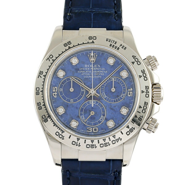 【楽天市場】ロレックス ROLEX コスモグラフ デイトナ 116519G ソーダライト文字盤 中古 腕時計 メンズ：ジェムキャッスルゆきざき