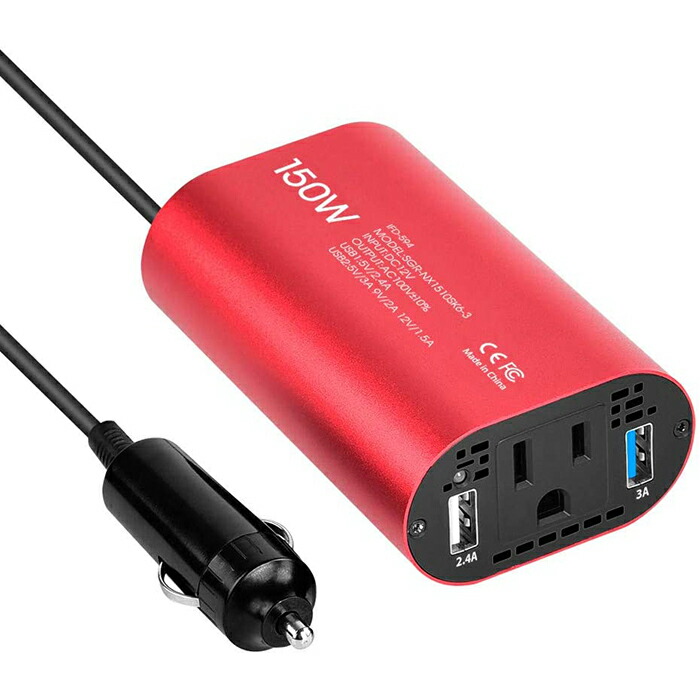 【楽天市場】IFUDO IFD-594 DC→ACインバーター/シガーインバーター USB2.4&3.0A対応：イーバリュー楽天市場店