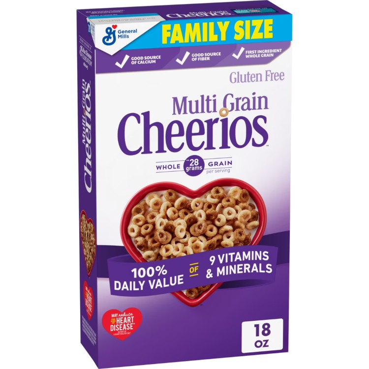 【楽天市場】マルチグレイン チェリオス シリアル ファミリーサイズ 510g Multi Grain Cheerios Breakfast ...