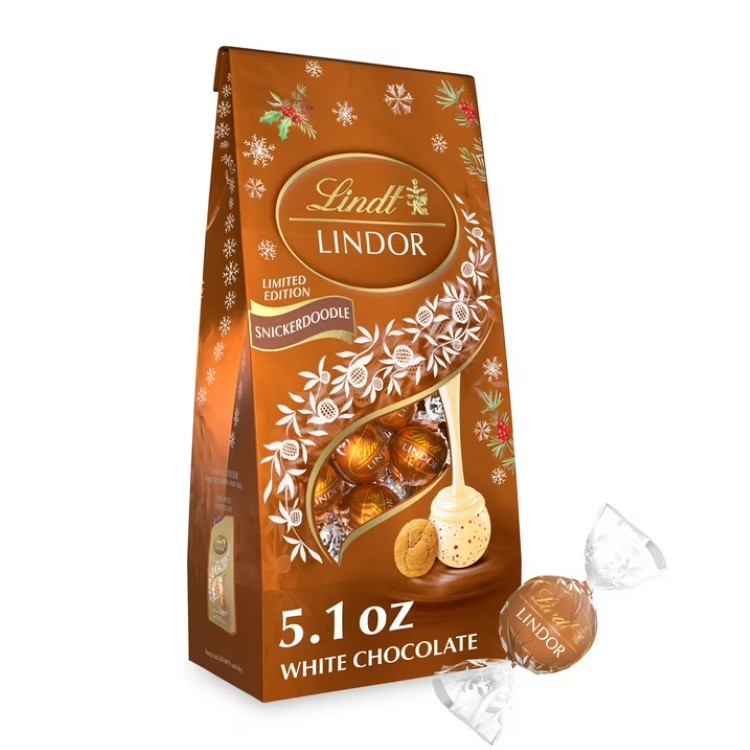 【楽天市場】リンツ リンドール スニッカードゥードゥル ホワイトチョコレート クリスマスキャンディ トリュフ 144g Lindt ...