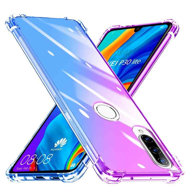 【楽天市場】HUAWEI P30 Lite ケース クリア 透明 TPU ソフトケース 耐衝撃 軽·薄 全面保護 黄ばみなし グラデーション ...