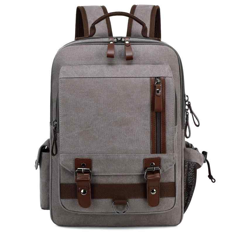 【楽天市場】[Mygreen] リュック バックパック 15.6インチPC対応 薄型 帆布 撥水加工 通勤 出張 旅行 通学 メンズ：ゆもり ...