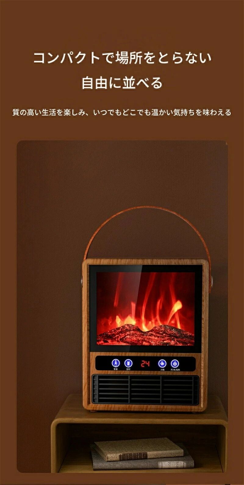 【楽天市場】送料無料1500W 脱衣所 トイレ 寝室 冬用 転倒オフ 大風量 PTC おしゃれ 持ち運び 静音 過熱保護 速暖 省エネ 暖房 ...