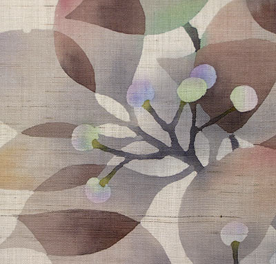 【楽天市場】麻のれん・秋のかげ（和風暖簾）（手織り麻モダンのれん）受注製作：のれん・タペストリー遊彩