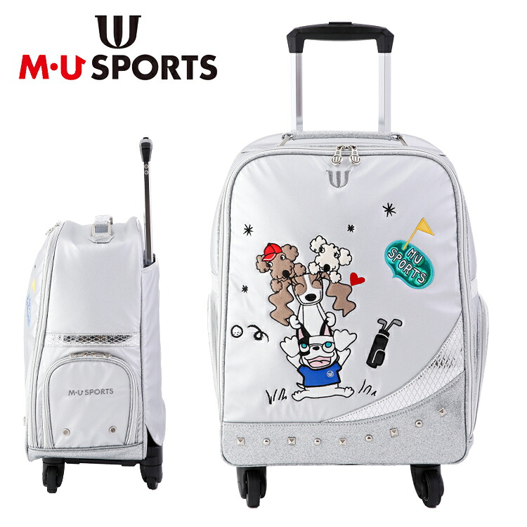 【楽天市場】MU SPORTS MU スポーツ キャリーバッグ 703R3208 キャスター付き ボストンバッグ【ゴルフバッグ 】【キャリー ...
