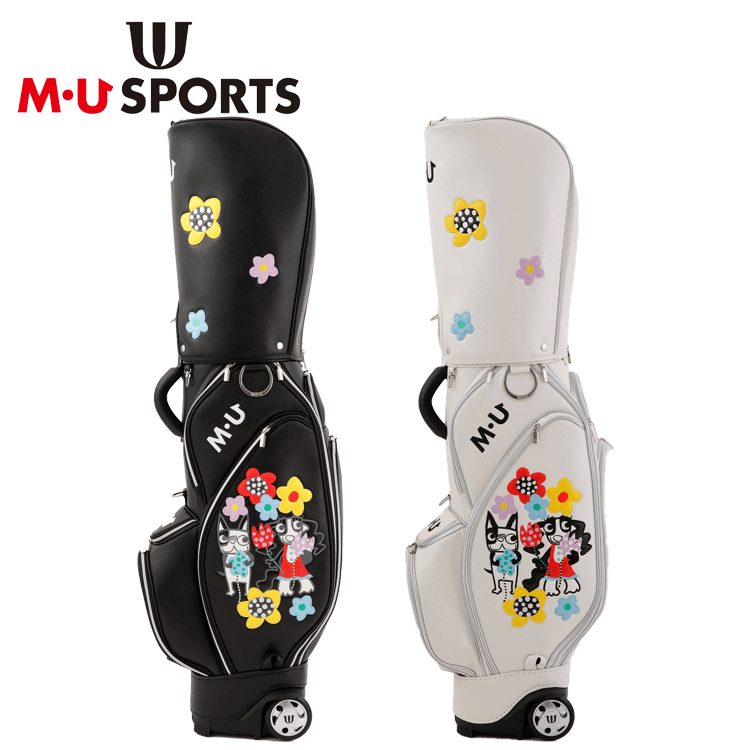 【楽天市場】MU SPORTS MU スポーツ ローリングソール 9型 キャディバッグ 703Q1112 【ゴルフバッグ 】【M・U ...