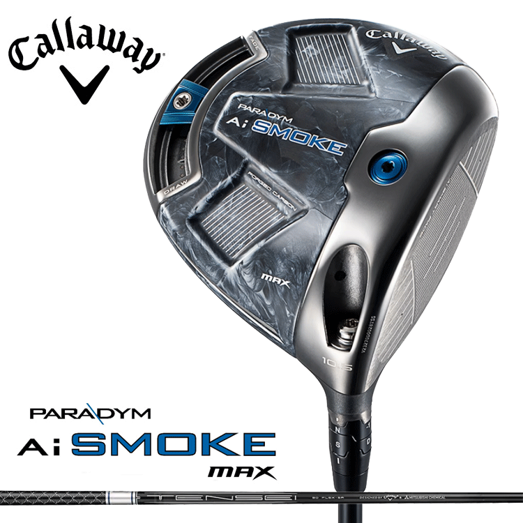 【楽天市場】キャロウェイ ゴルフ PARADYM Ai SMOKE MAX ドライバー TENSEI 50 for Callaway カーボン ...
