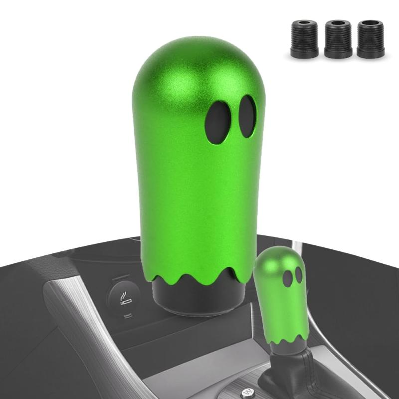 【楽天市場】MUTEKI シフトノブ 車用 ハロウィン 幽霊 可愛い 鬼 スタイル 汎用 ギアシフトノブ 延長 MT車AT車 乗用車 トラック ...