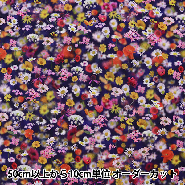 【楽天市場】【数量5から】 生地 『LIBERTY リバティプリント タナローン ブロックンハースト 3631242-A』 Liberty ...