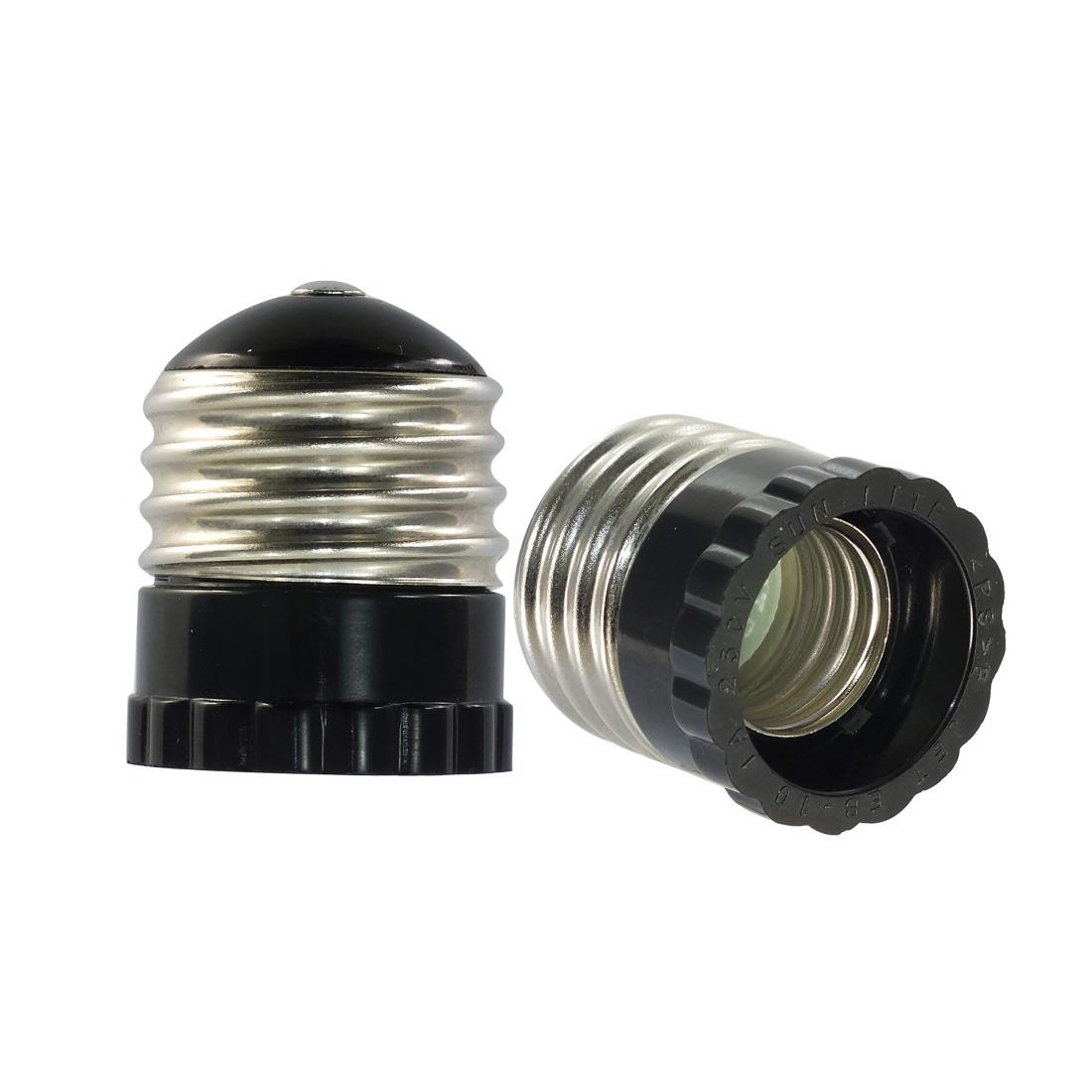 【楽天市場】Abishion E26 to E17口金変換アダプタ、LED電球ソケットアダプター、E26変換電球ソケット 、E26E17 へ 電球ソケット、電球なし、PSE認証済(2個入 ...