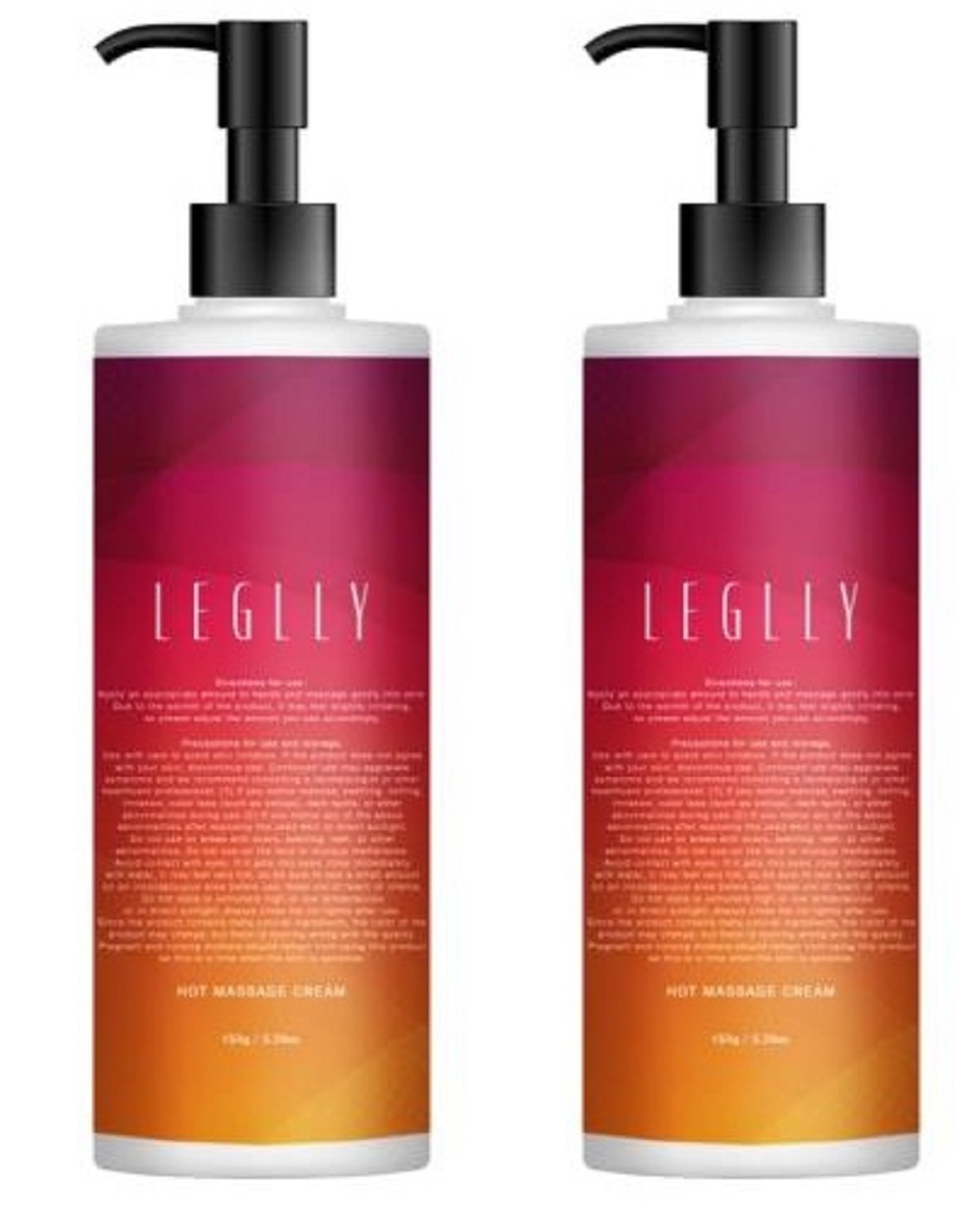 【楽天市場】2個セット ホットマッサージクリーム 送料無料 レグリー LEGLLY 温感 引き締め 美脚 ふくらはぎ 太もも お尻 150g ...