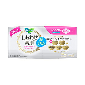 【楽天市場】ロリエしあわせ素肌超スリムふつうの日用羽つき24コ入り花王：ワイワイショップ楽天市場店