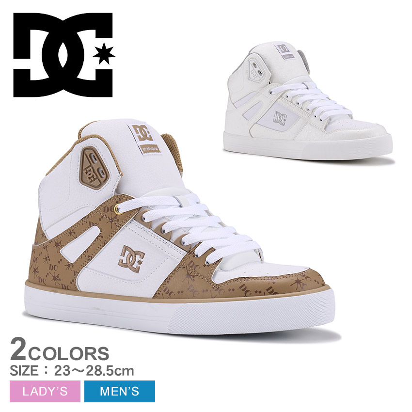 【楽天市場】DCシューズ ピュアハイトップ SE SN DCSHOECOUSA スニーカー メンズ レディース ホワイト 白 ベージュ PURE HIGH-TOP SE SN DM251302 ...