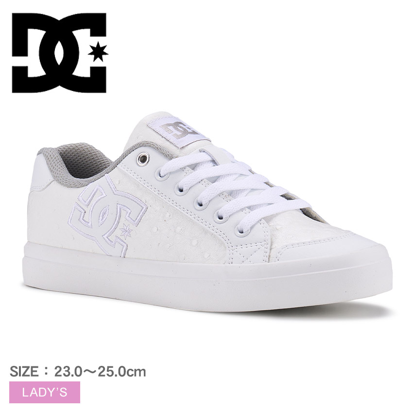 【楽天市場】DCシューズ CHELSEA PLUS SE SN DCSHOECOUSA スニーカー レディース ホワイト 白 DW251301 シューズ 靴 ローカット ロゴ ワンポイント ...