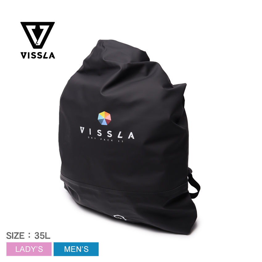 【楽天市場】ヴィスラ バックパック VISSLA セブンシーズ 35L ドライバックパック メンズ レディース ブラック 黒 7 SEAS ...