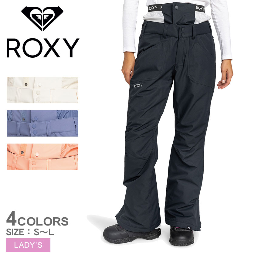 【楽天市場】ロキシー スノーウェア ROXY 10K Roxy SNOWHOLIC NP PT レディース ブラック 黒 ホワイト 白 ...