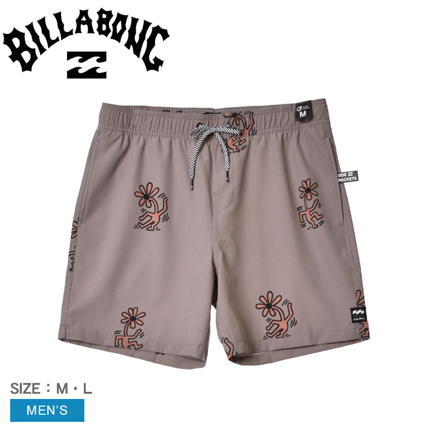 【楽天市場】【ネコポス配送】ビラボン ボードショーツ BILLABONG FLOWER DANCE LAYBACK メンズ グレー ...