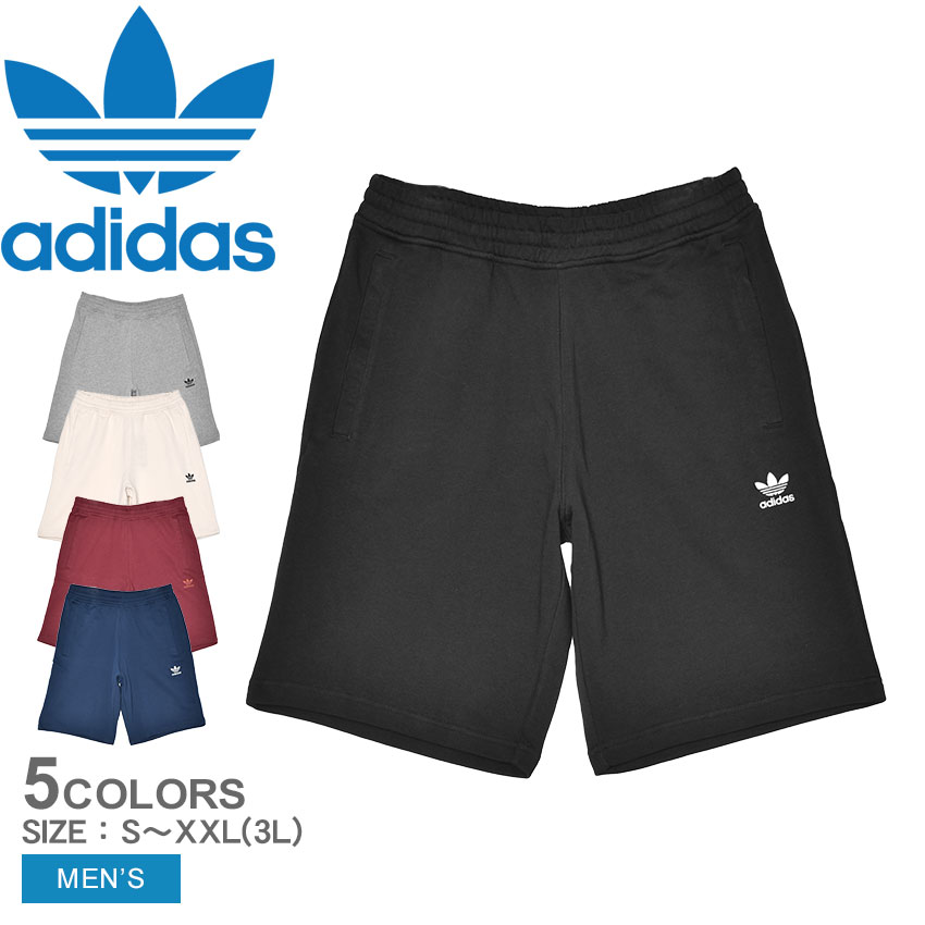 【楽天市場】アディダス ハーフパンツ メンズ エッセンシャルトレフォイルショーツ ADIDAS ESSENTIALS TREFOIL ...
