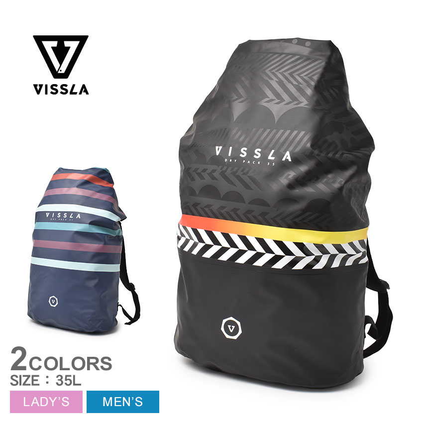 【楽天市場】ヴィスラ バッグ メンズ レディース セブンシーズ 35L ドライバックパック VISSLA 7 SEAS 35L DRY ...