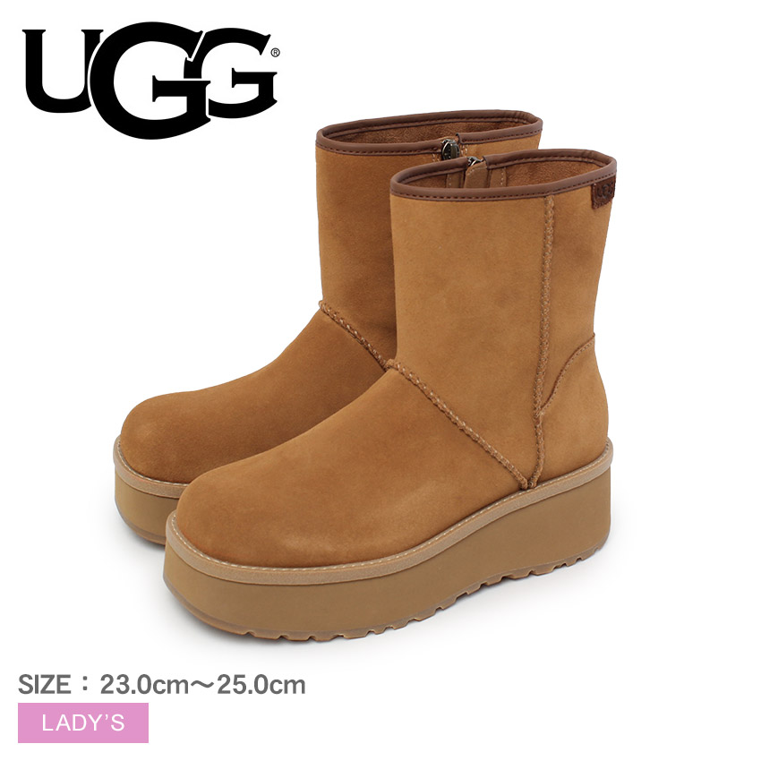 【楽天市場】アグ シティファンク ミッド ブーツ レディース ベージュ UGG CITYFUNC MID 1158196 厚底 シューズ 靴 ...