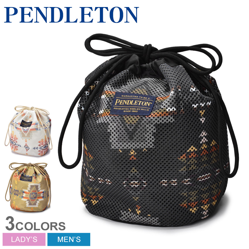 【楽天市場】ペンドルトン ポーチ メンズ レディース メッシュプリントドローポーチ PENDLETON MESH PRINT DRAW POUCH PDT-000-221003 カバン かばん ...