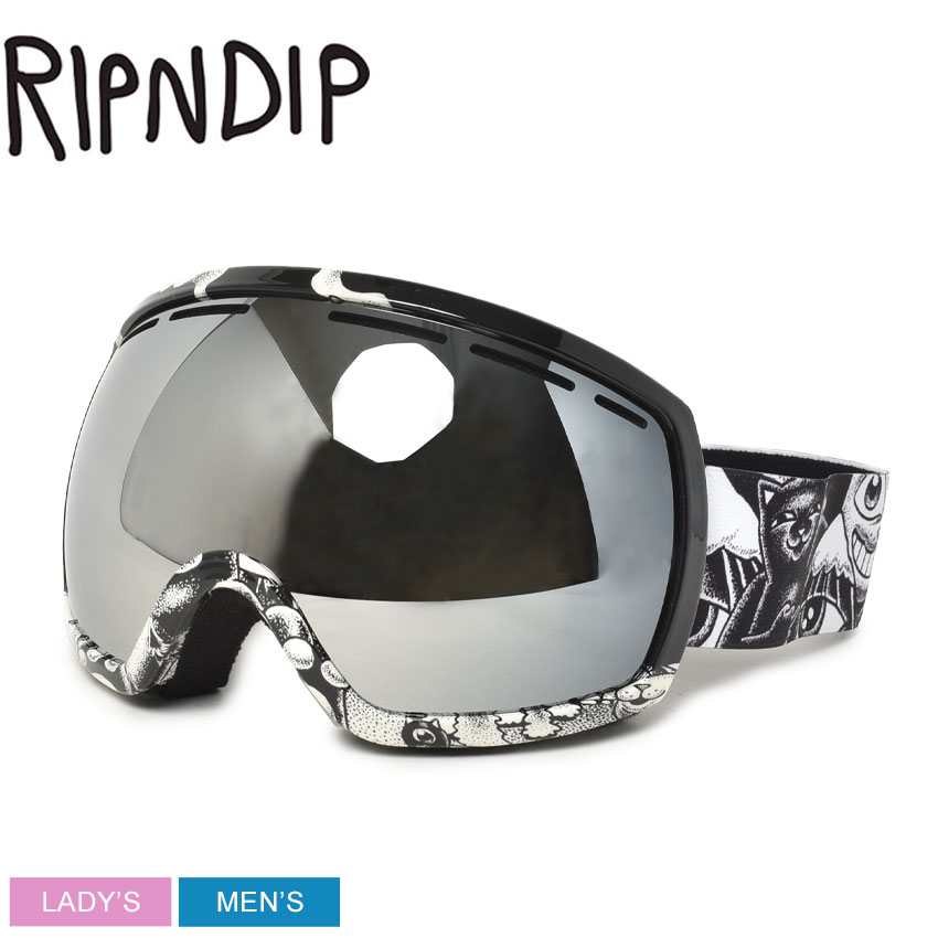 【楽天市場】リップンディップ スノーゴーグル メンズ レディース ダーク ツイステッド ファンタジー スノーゴーグル RIPNDIP DK ...