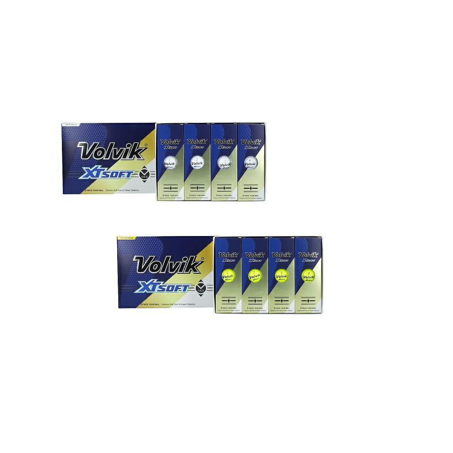 【楽天市場】【VOLVIK】ボルビック XT SOFT 1ダース：Z-sports 楽天市場店