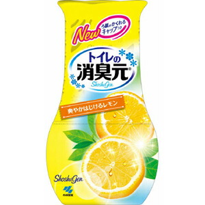 【楽天市場】小林製薬 トイレの消臭元 爽やかはじけるレモン 400mL：雑貨屋 楽天市場支店