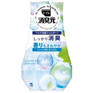 【楽天市場】小林製薬 トイレの消臭元 ふんわり清潔せっけん 400ml：雑貨屋 楽天市場支店