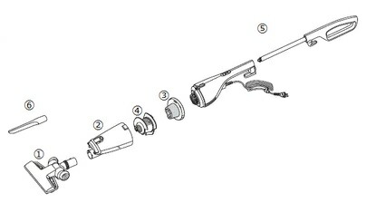 【楽天市場】ツインバード工業 TC-EA54、TC-E249、TC-E153、TC-5182、REY-006、REY-007、TC-5002LX用 サイクロンスティック型クリーナー アフター ...