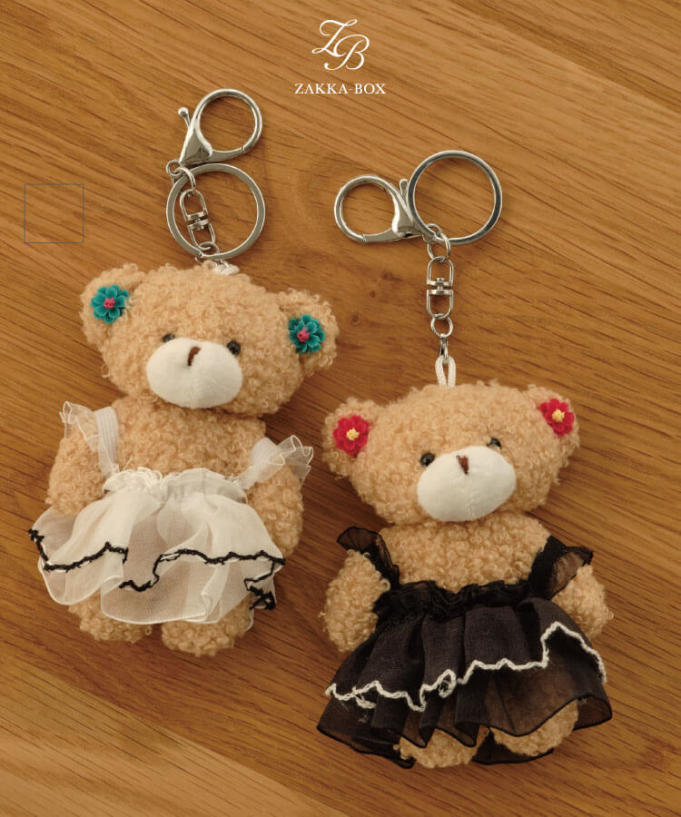 【楽天市場】フラガールベアチャーム レディース バッグ バッグチャーム キーホルダー じゃら付けチャーム トレンド アクセサリーチャーム ins インス キーリング くま クマちゃん ペット ...