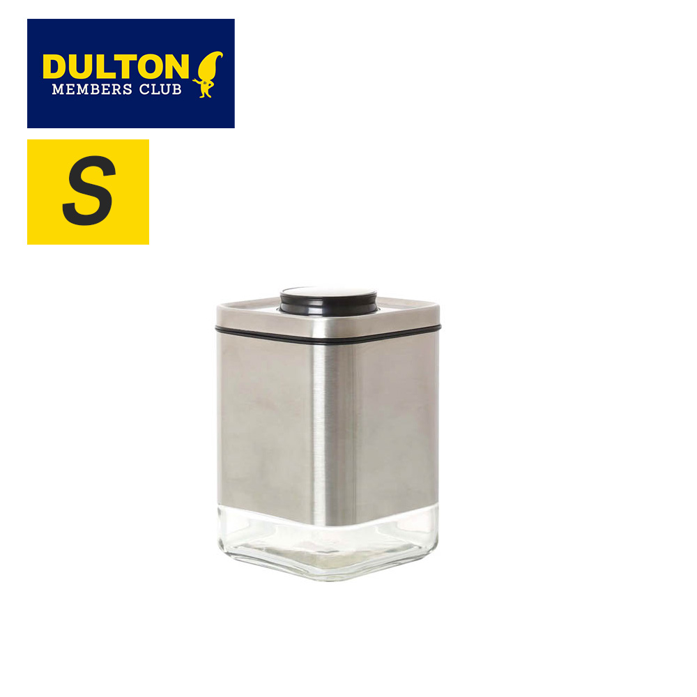【楽天市場】DULTON ダルトン CUBE JAR WITH PRESS LID S キューブ ジャー ウィズ プレス リッド S ...