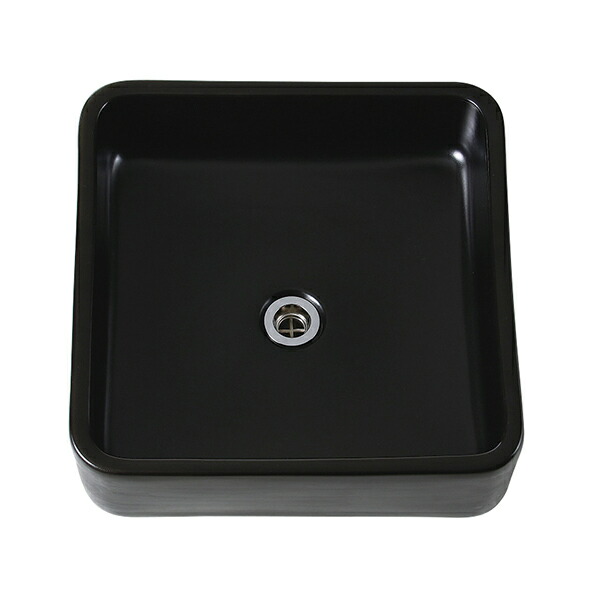 【楽天市場】essence 洗面器 Mスクエア グラファイト：Wood job