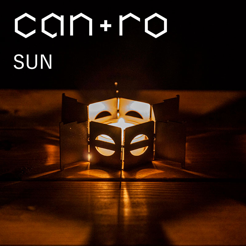 【楽天市場】プラスマニア can+ro (キャンロ) SUN キャンプ アウトドア キャンドル ベランピング：Wood job