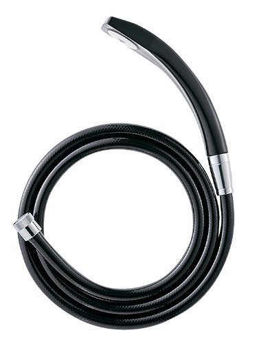 【楽天市場】SANEI シャワーセット ブラック アダプター付き ねじれない回転式ホース1.6m PS39-CTA-DD：雑貨便利くいしんぼう