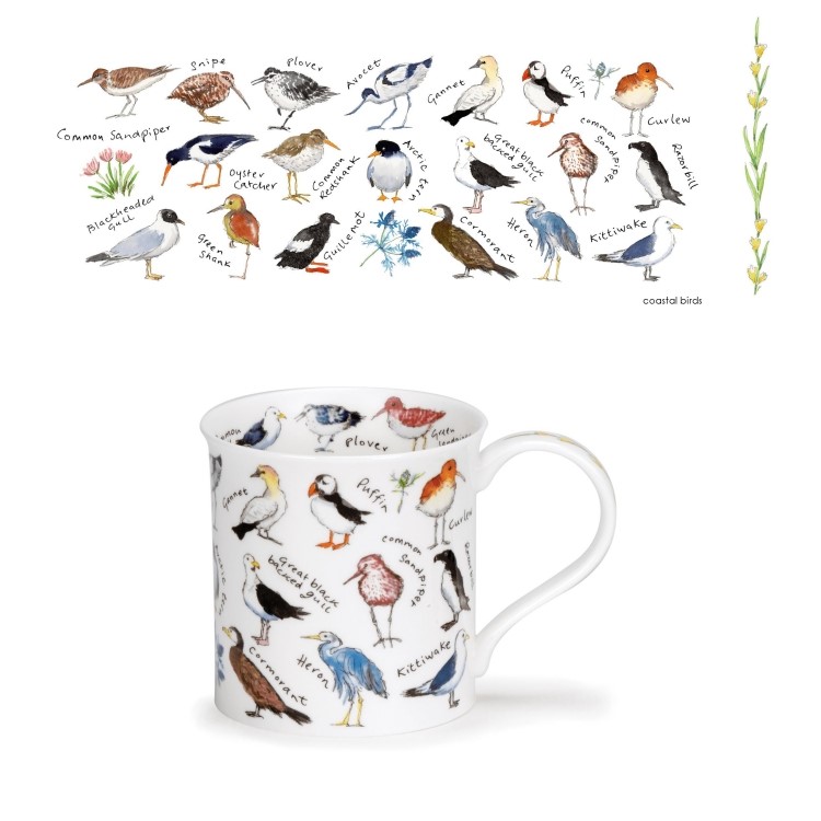 【楽天市場】ダヌーン マグ カップ Bute BIRDLIFE - COASTAL 300ml DUNOON：輸入雑貨専門店 maui
