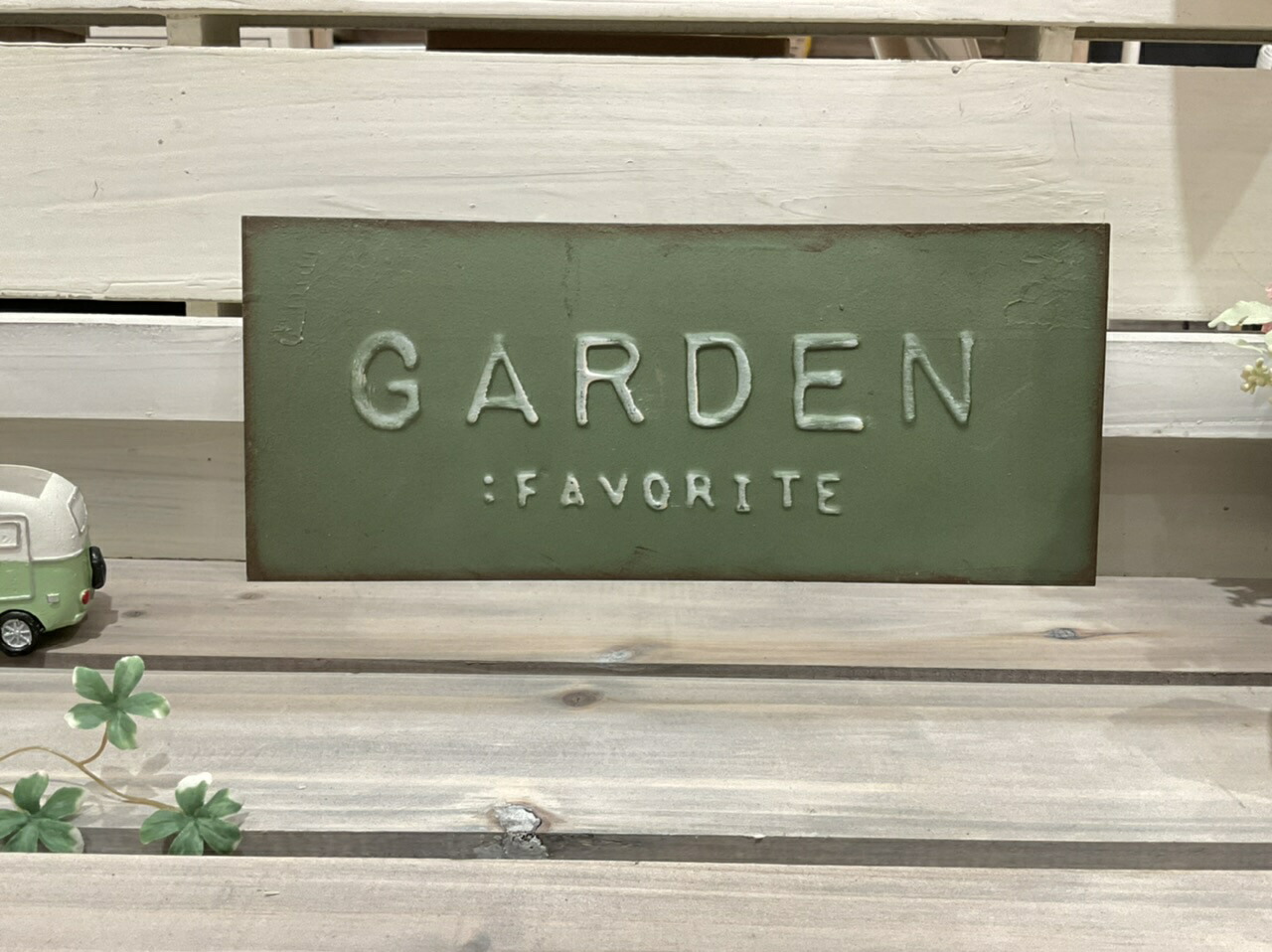 【楽天市場】【ブリキプレート】ファヴォリートプレート アンティークグリーン UN1287 ガーデンオーナメント フレンチ 壁掛け：ナチュラル ...