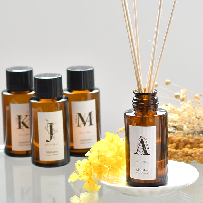【楽天市場】【8月5日はほぼ全品P10倍】リードディフューザー オイル アルファベット 120ml ディフューザー ディフューザー スティック ボトル 香り 芳香 ギフト リードディフューザー ...