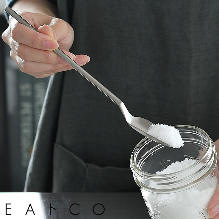 【楽天市場】EAトCO イイトコ サジ Saji スリムスプーン AS0056 日本製 味見スプーン カトラリー ステンレス 細い スリム 長い 長柄 キッチン ダイニング 調味料 おしゃれ ...
