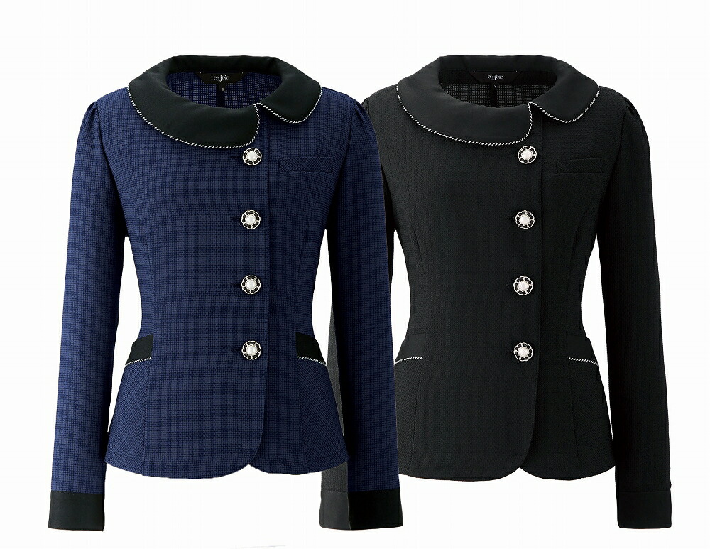 【楽天市場】【取り寄せ】enjoie アンジョア ジャケット 82075 (ZQ193) 17・19号 オールシーズン 2025Spring＆SummerCollection：ザオー